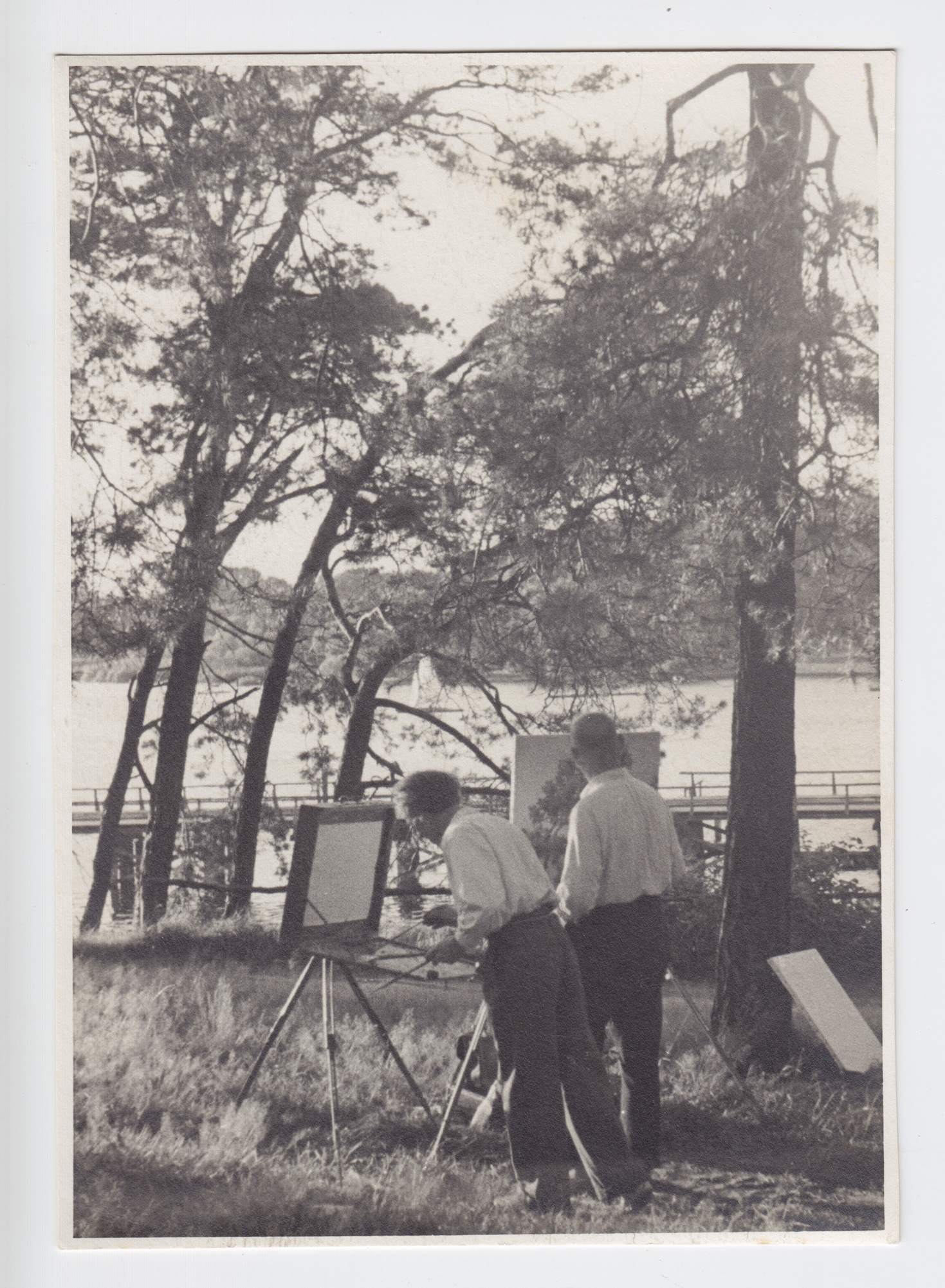 Gemeinsam malen: Die Künstler Hans Zank und Willi Gericke – Ein Projekt ...